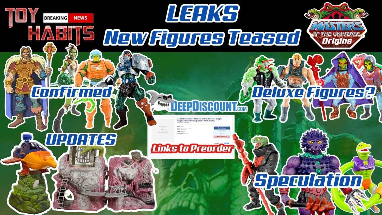 Update: MOTU Origins Leaks & New Figures Teased & Confirmed