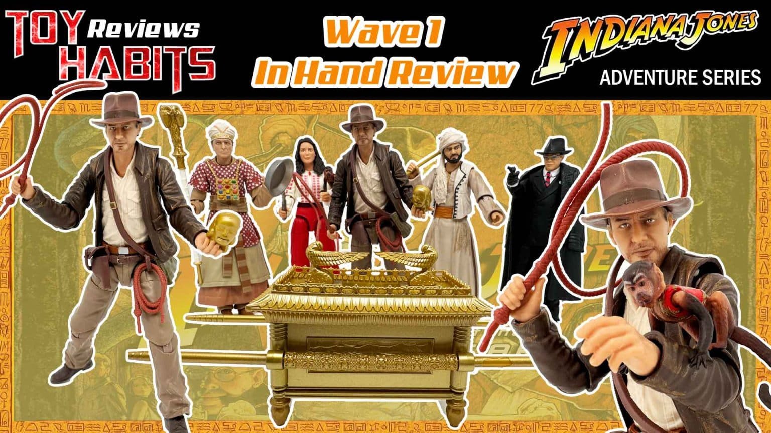 Indiana Jones Adventure Series Wave 1 In Hand Review - Toy Habits