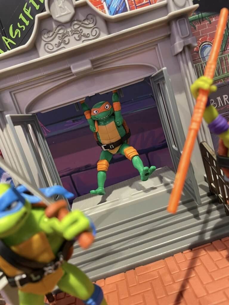 TMNT Mutant Mayhem Playmates Sewer Lair Playset In Stock