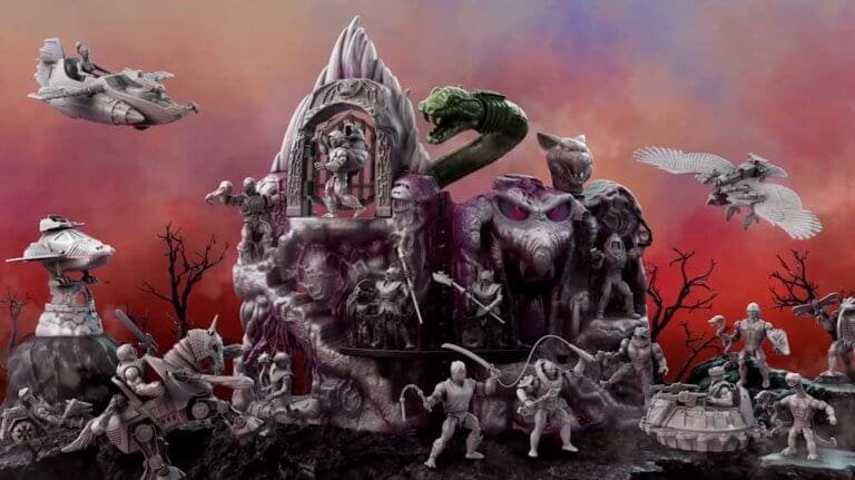 Masters of the Universe Origins Snake Mountain details revealed