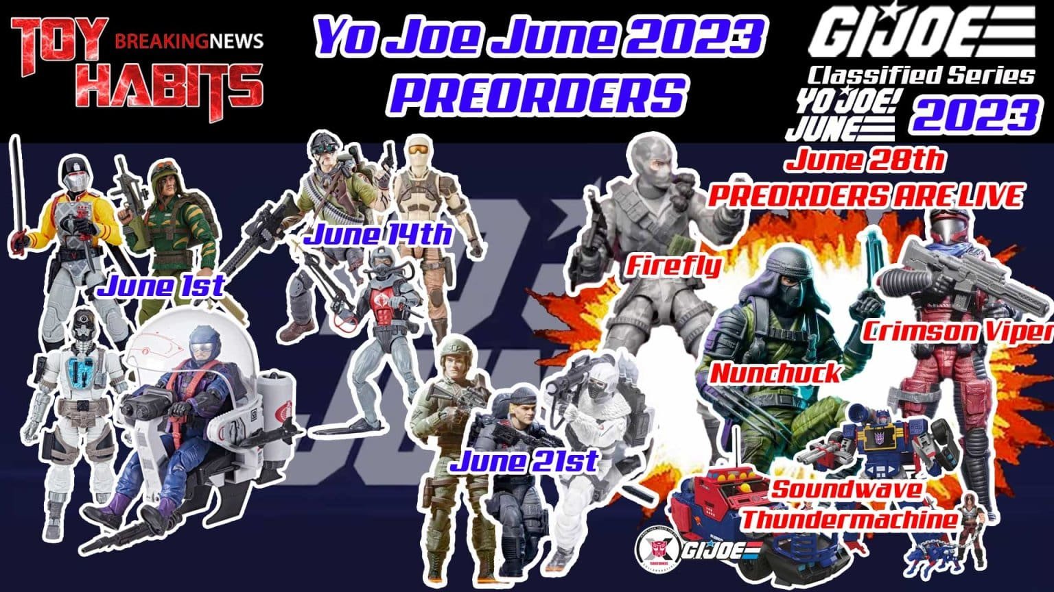 GI Joe Classified Series Yo Joe June 2023 Preorders - Toy Habits