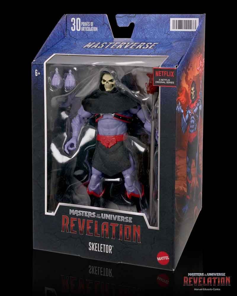 Masterverse Horde Apprentice Skeletor Package Art Reveal
