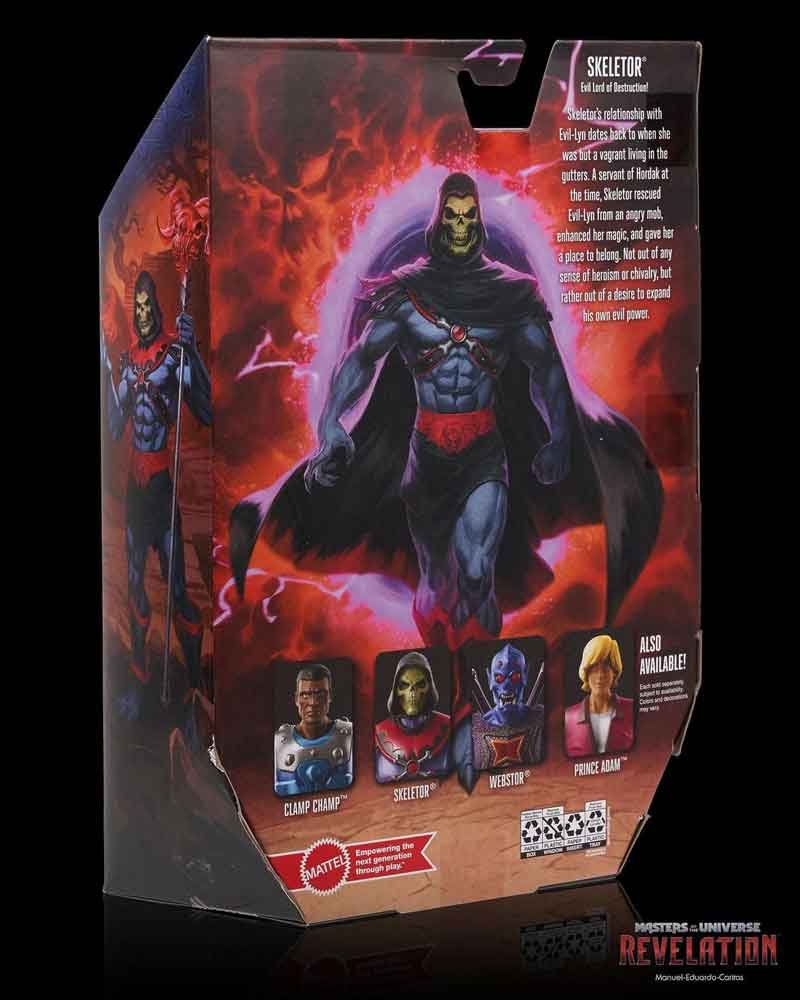 Masterverse Horde Apprentice Skeletor Package Art Reveal