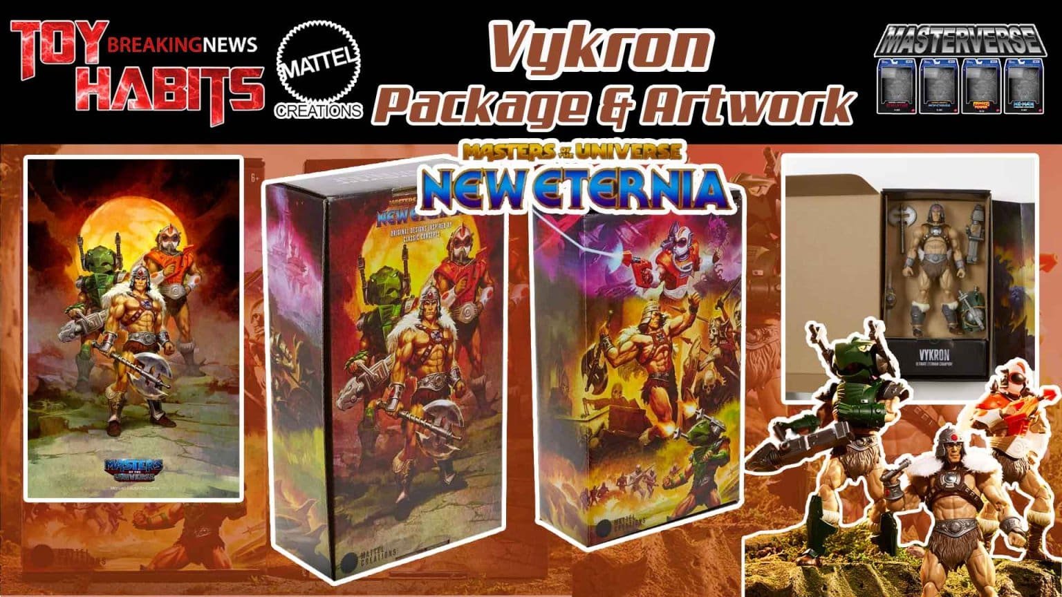 New Eternia Vykron Masterverse Artwork & Packaging Reveal