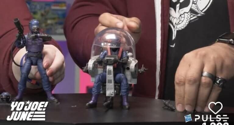 GI Joe Classified Trubble Bubble & Tele-Viper In Hand Images