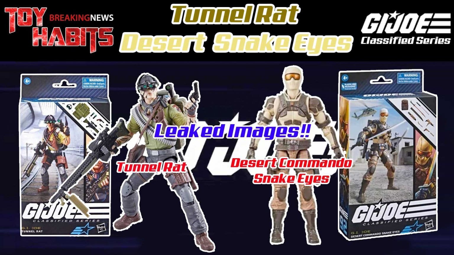 Tunnel Rat Desert Commmando Snake Eyes Images Leaked