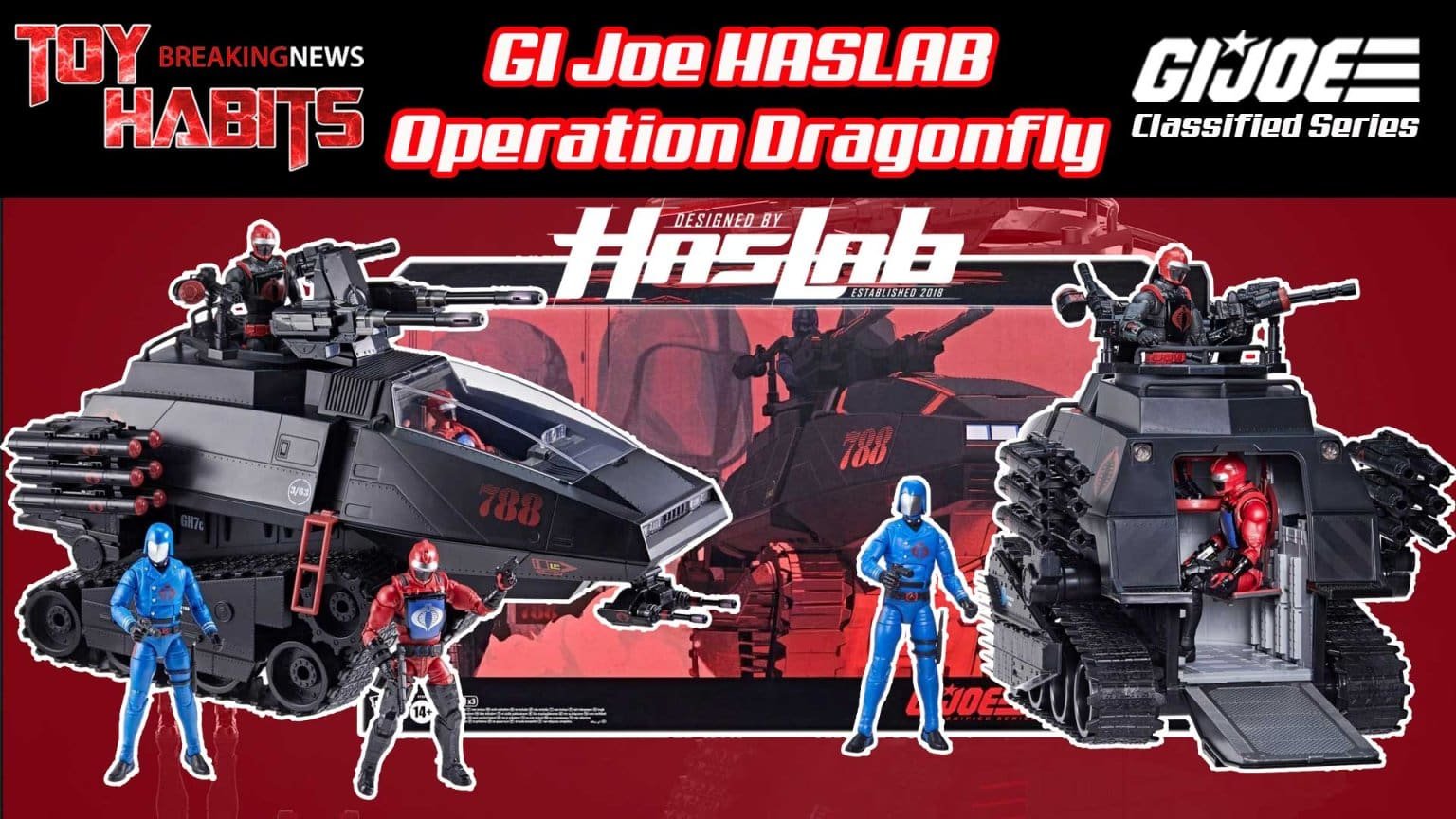 GI Joe Classified Haslab HISS Tank Official Production Images
