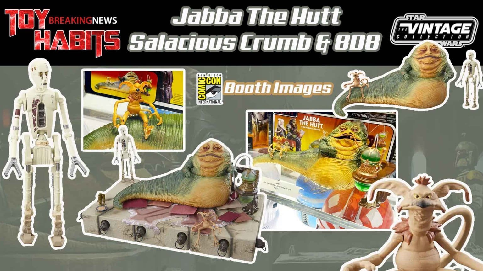 Jabba The Hut Set Star Wars Vintage Collection Preorder