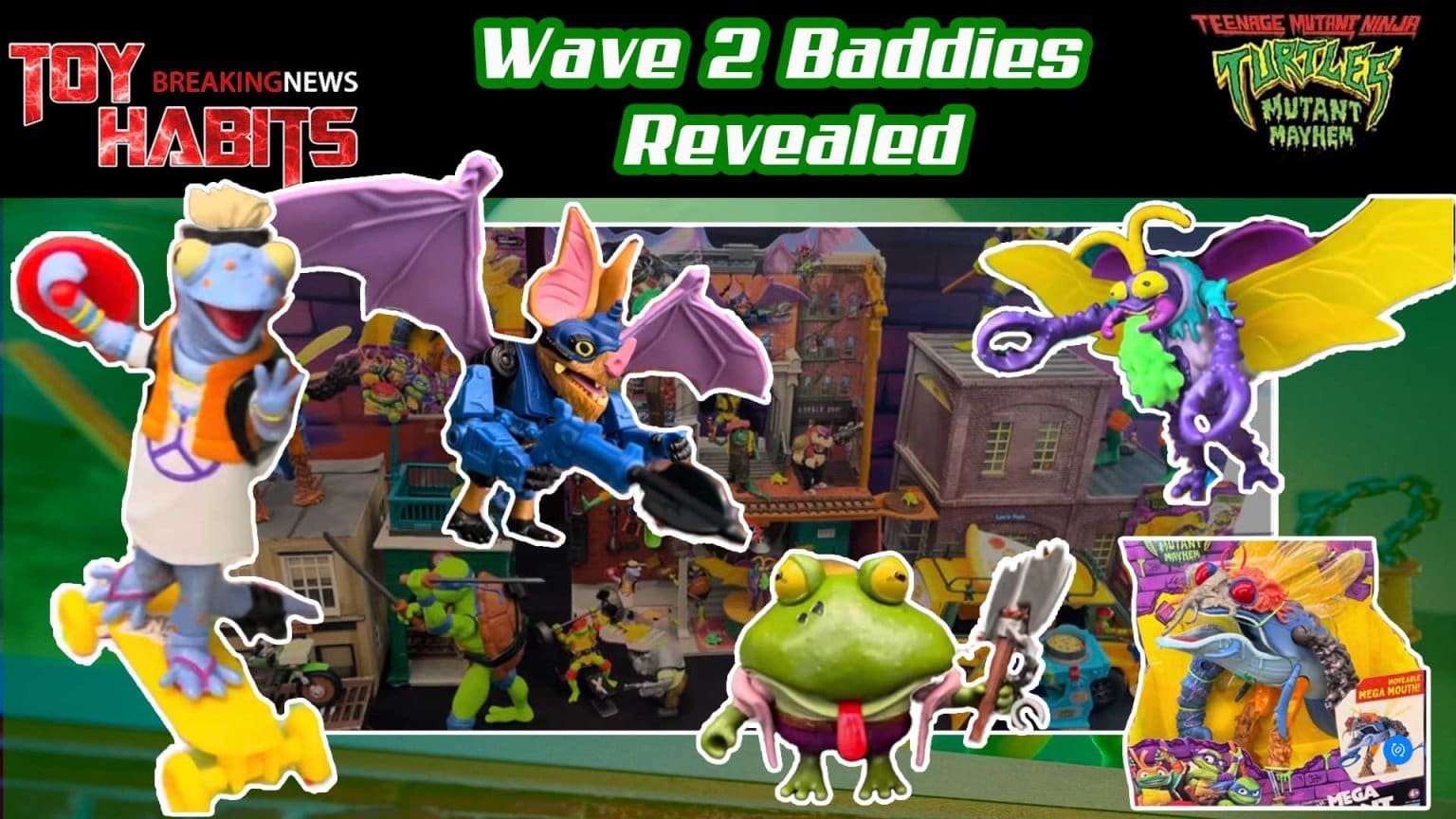 TMNT Mutant Mayhem Wave 2 Mutants revealed - Toy Habits