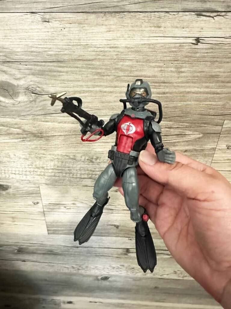 GI Joe Classified Series Cobra Eel In Hand Images
