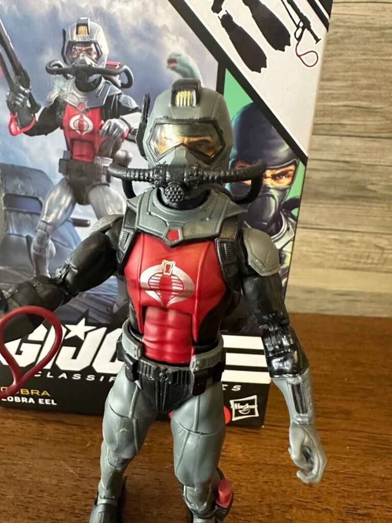 GI Joe Classified Series Cobra Eel In Hand Images