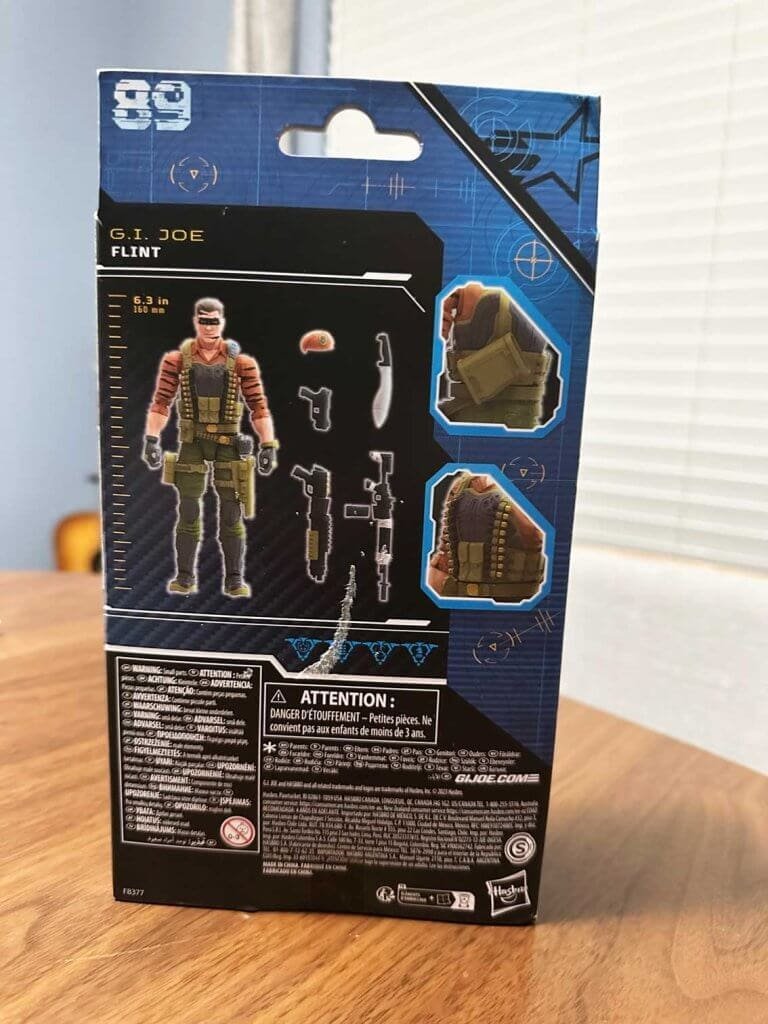 GI Joe Classified Series Tiger Force Flint In Hand Images