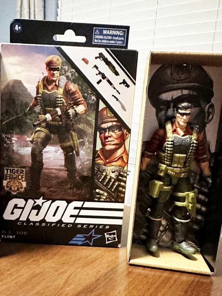 GI Joe Classified Series Tiger Force Flint In Hand Images