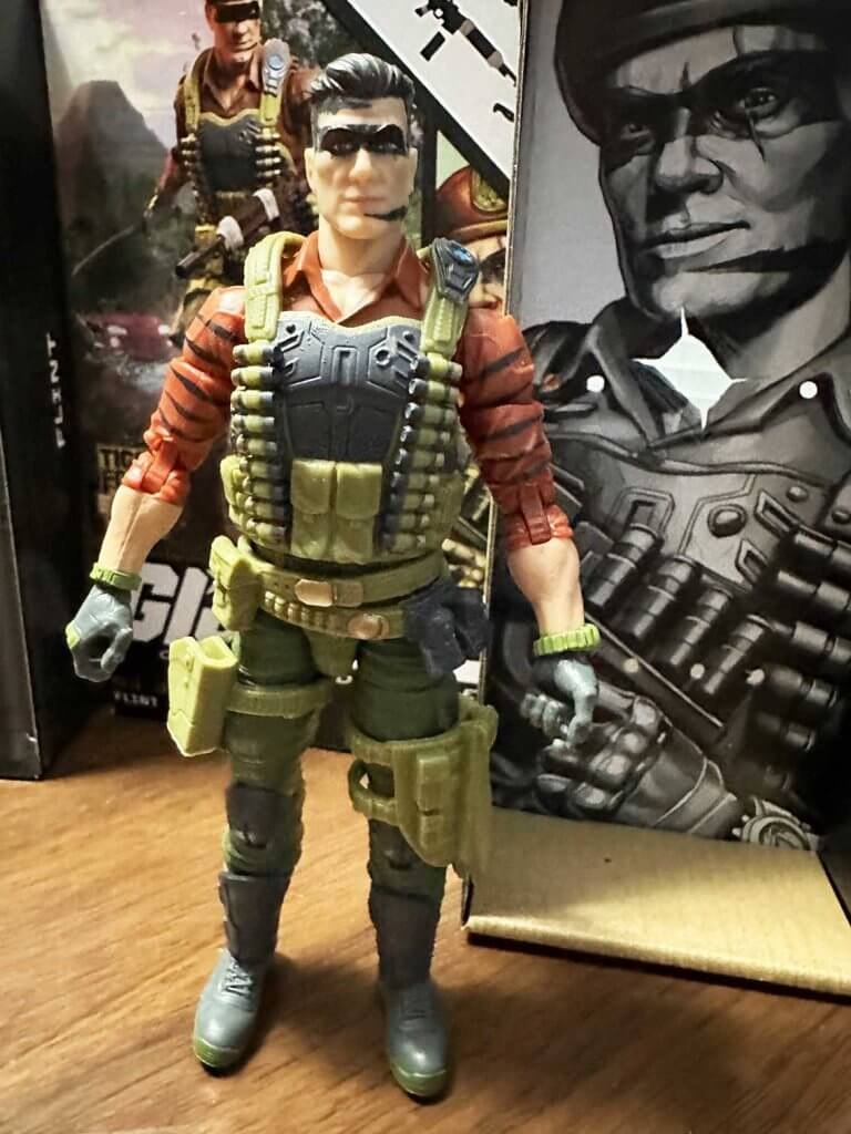 GI Joe Classified Series Tiger Force Flint In Hand Images