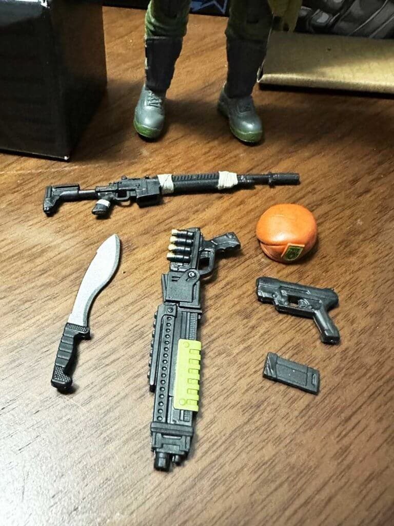 GI Joe Classified Series Tiger Force Flint In Hand Images