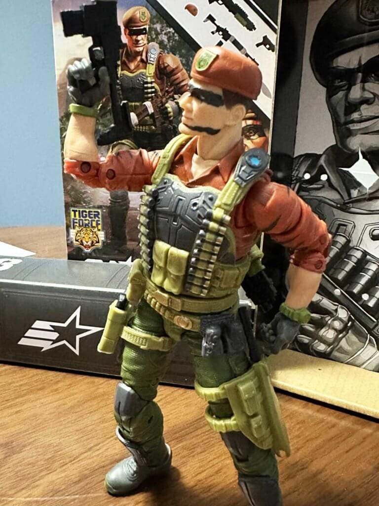 GI Joe Classified Series Tiger Force Flint In Hand Images
