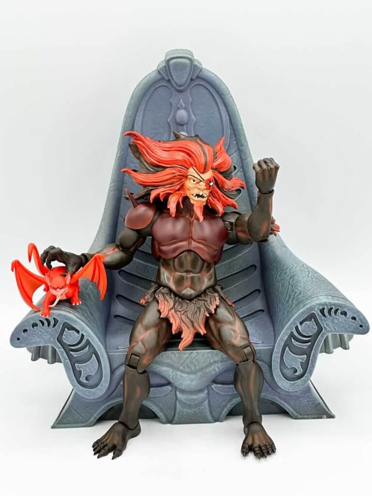 Mon*Star & Transformation Chamber Throne Silverhawks Review