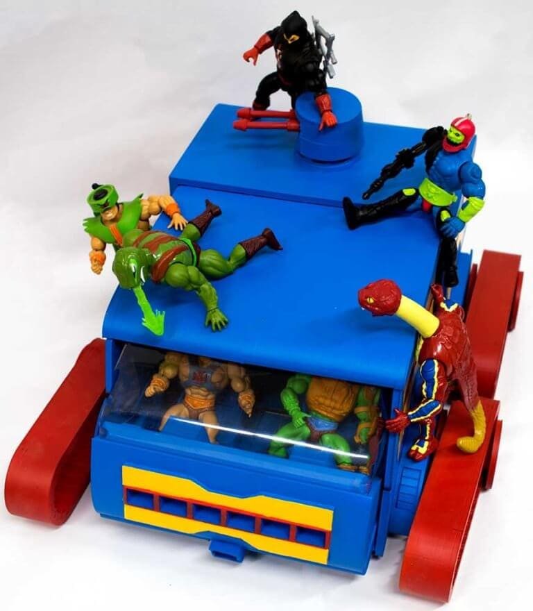 Attak Trak Version 1 and 2 MOTU Origins Cartoon Collection Concept ...