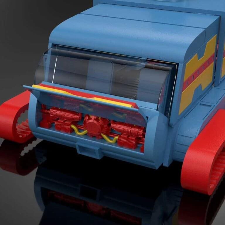 Attak Trak Version 1 and 2 MOTU Origins Cartoon Collection Concept ...