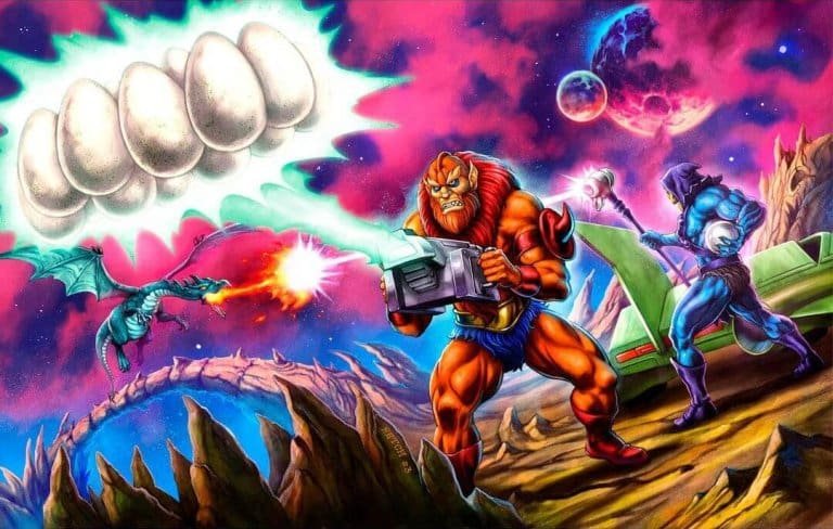 Beast Man MOTU Origins Card Art Reveal