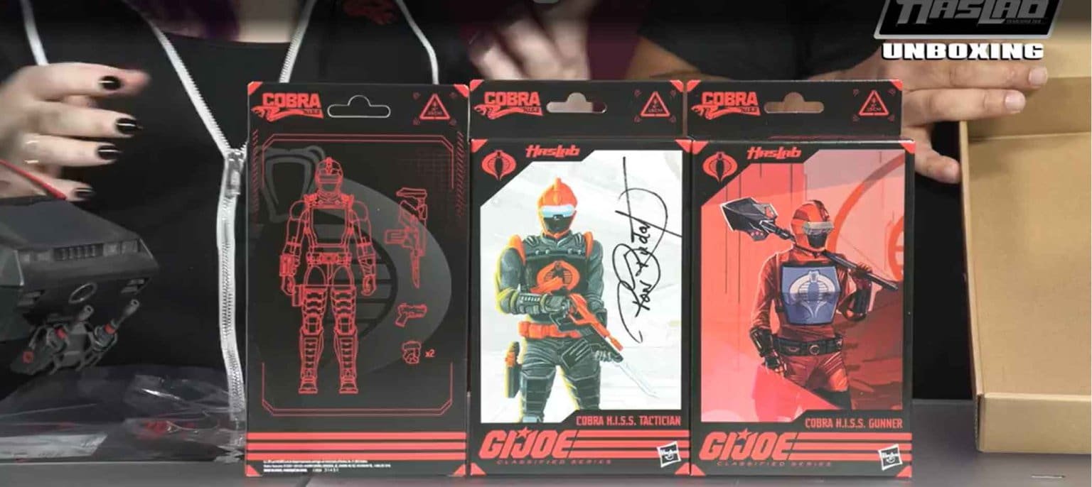 Cobra Hiss Tank GI Joe Classified Series HasLab Unboxing