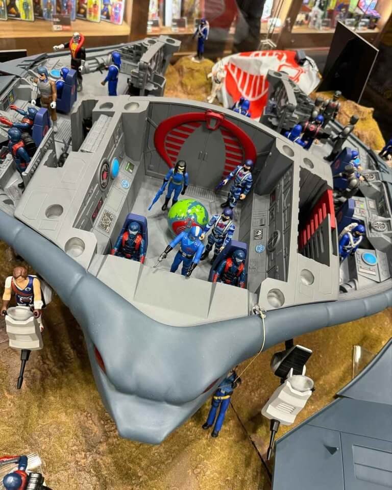 GI Joe ReAction Cobra Snake Mothership Launching October 2023