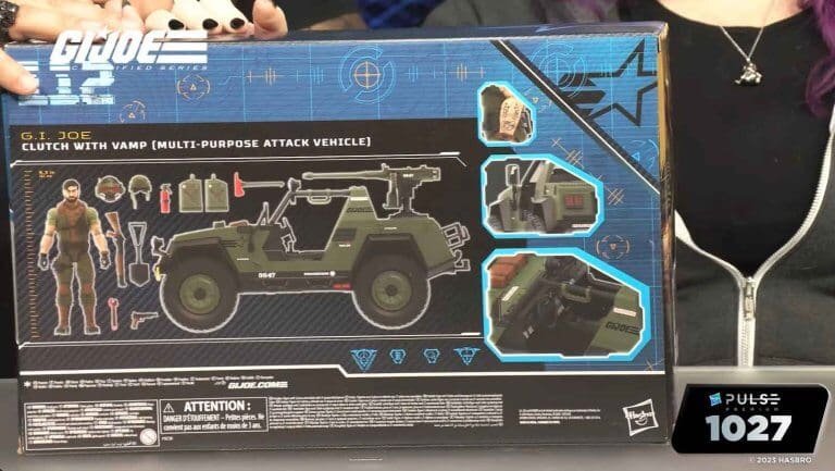 GI Joe Classified Vamp with Clutch revealed & Preorder