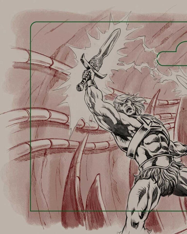 Cartoon Collection MOTU Origins He-Man Behind the Scenes - Toy Habits