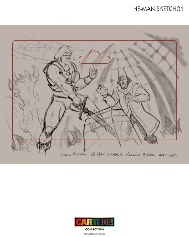 Cartoon Collection MOTU Origins He-Man Behind the Scenes - Toy Habits