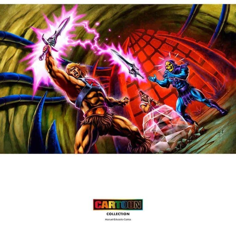 He-Man MOTU Origins Cartoon Collection Card Art Teases Demos