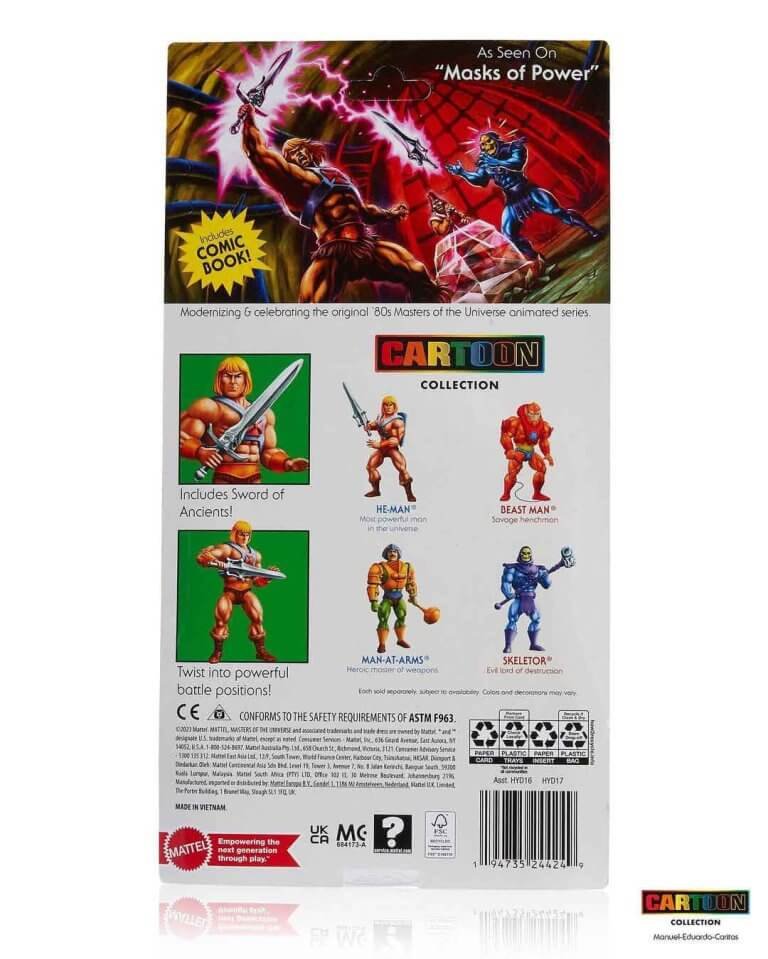 He-Man MOTU Origins Cartoon Collection Card Art Teases Demos