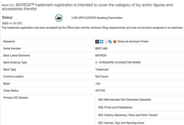 Batros Masters of the Universe Trademark Renewal - Toy Habits