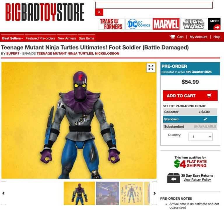 TMNT Super7 Ultimates Wave 11 Preorder