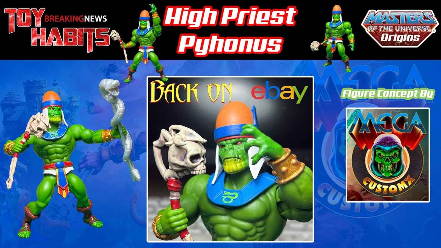 High Priest Pythonus MOTU Origins Figure Concept - Toy Habits