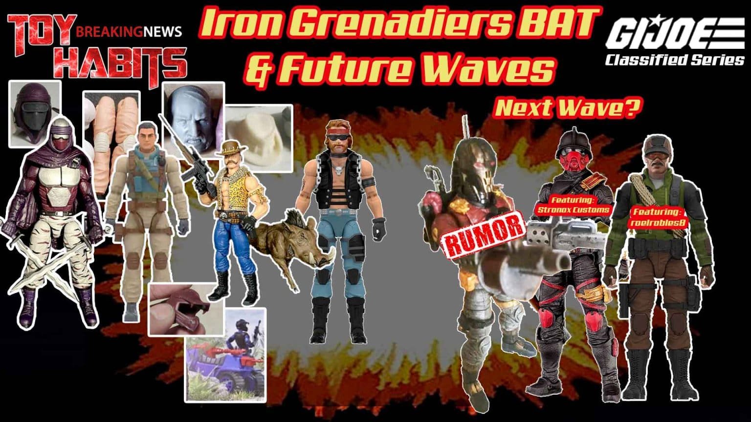 Iron Grenadier BAT GI Joe Classified Series Rumor