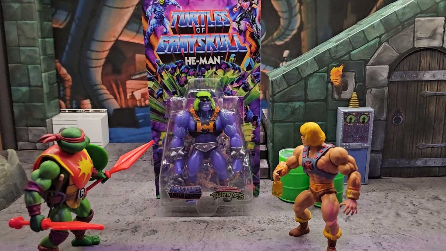 Mutated He-Man Turtles of Grayskull Review (Video and Image)