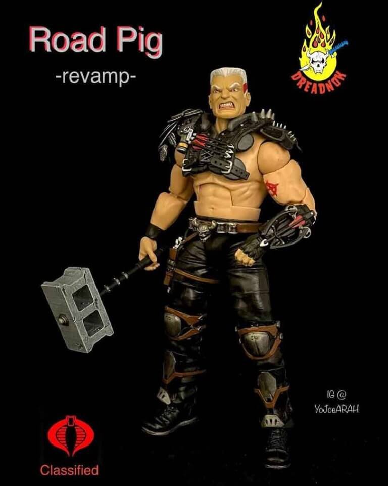 Road Pig and Raptor GI Joe Classified Series Details Confirmed - Toy Habits