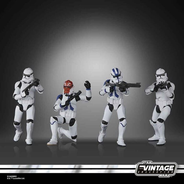 Star Wars The Black Series Clone Trooper Lieutenant & 332nd Ahsoka’s ...