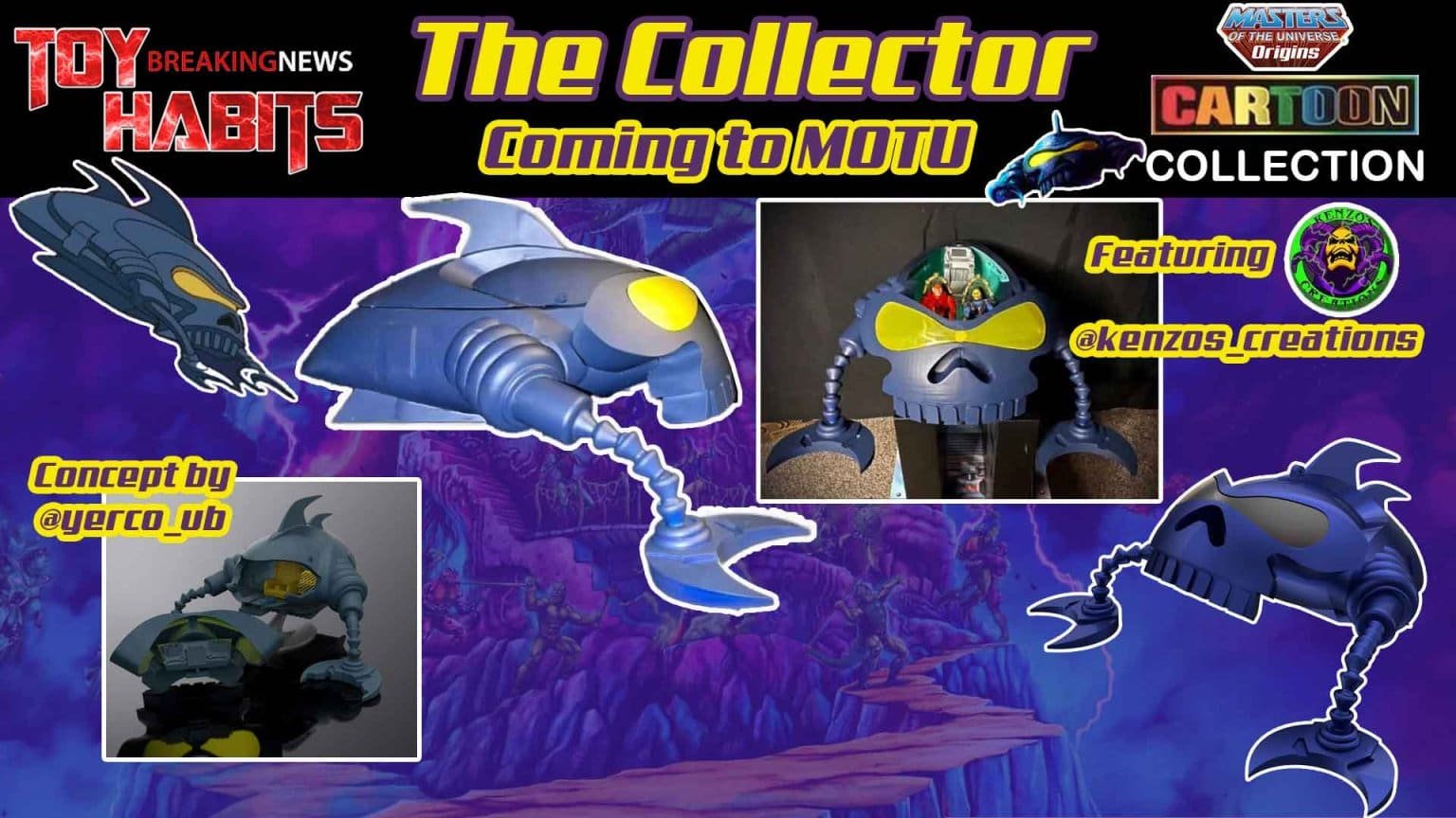 The Collector Vehicle Coming to MOTU Origins Cartoon Collection