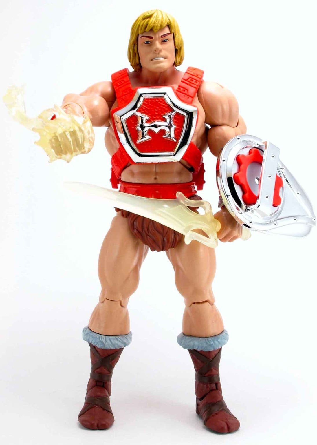 New Eternia Thunder Punch He-Man & Battle Armor Skeletor