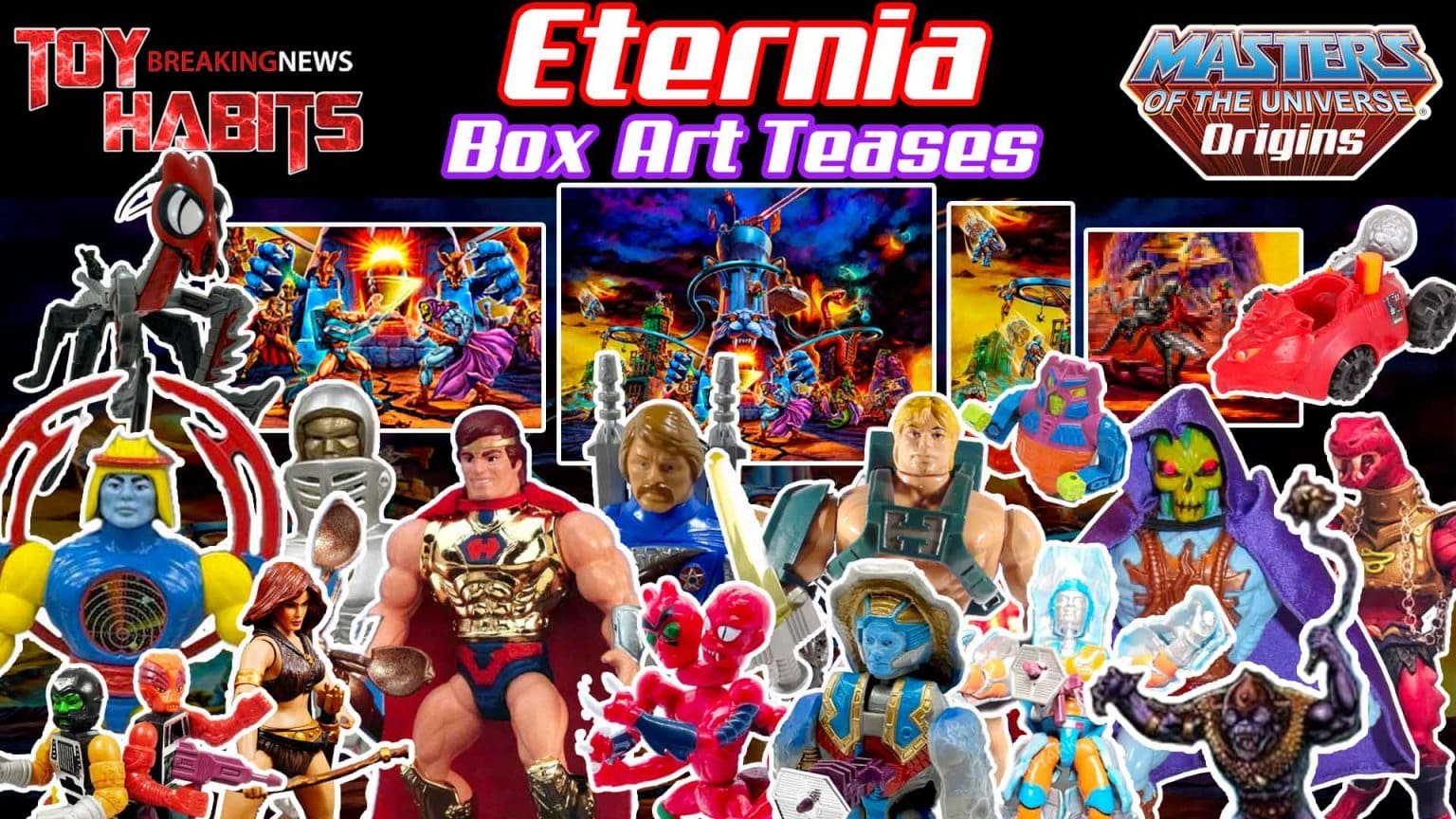 Eternia MOTU Origins Official Box Art Revealed