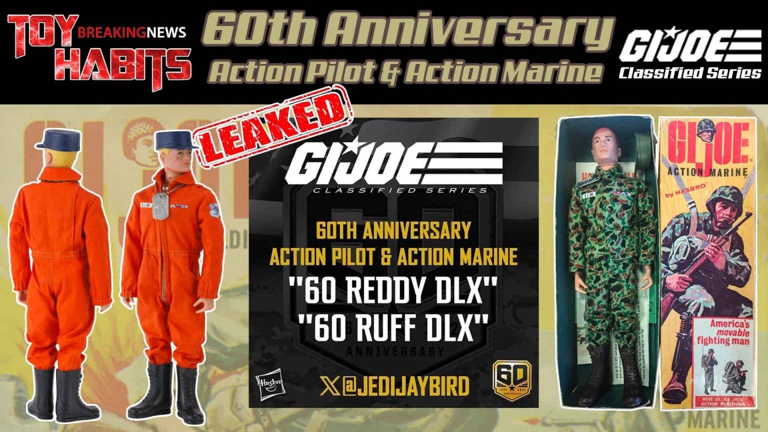 Action Pilot and Action Marine 60th Anniversary Figures Coming To GI ...