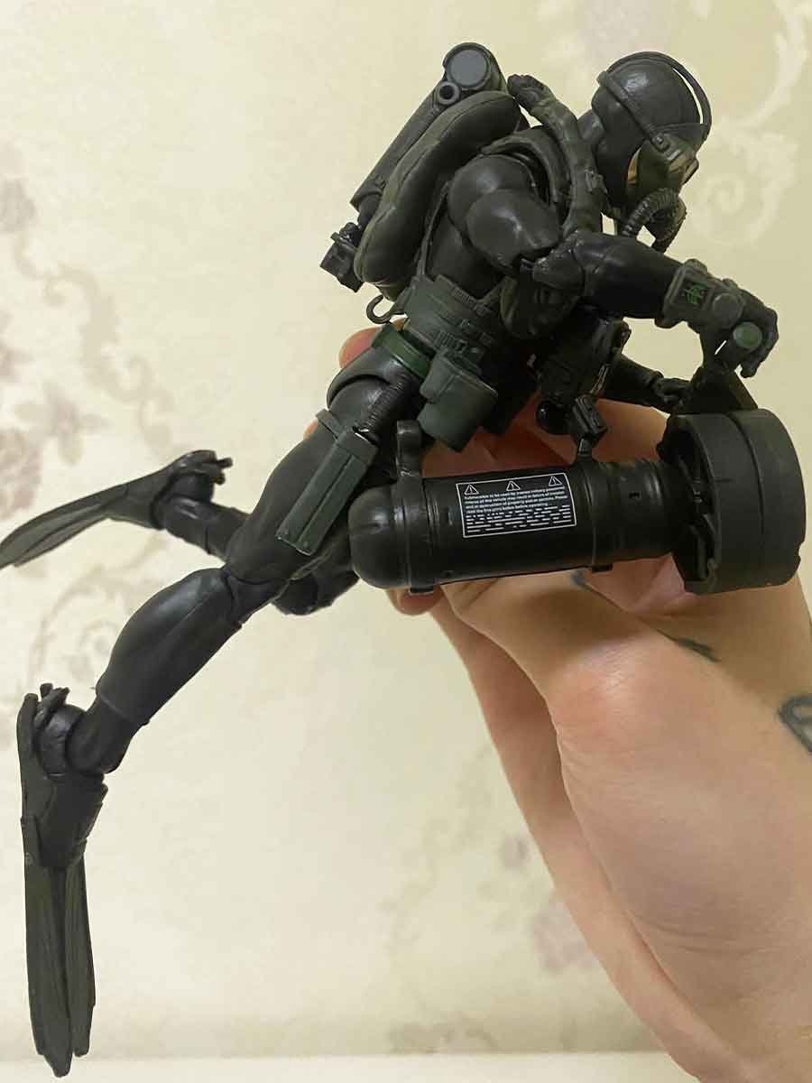 Action Sailor Recon Diver 60th Anniversary GI Joe Classified Series In ...