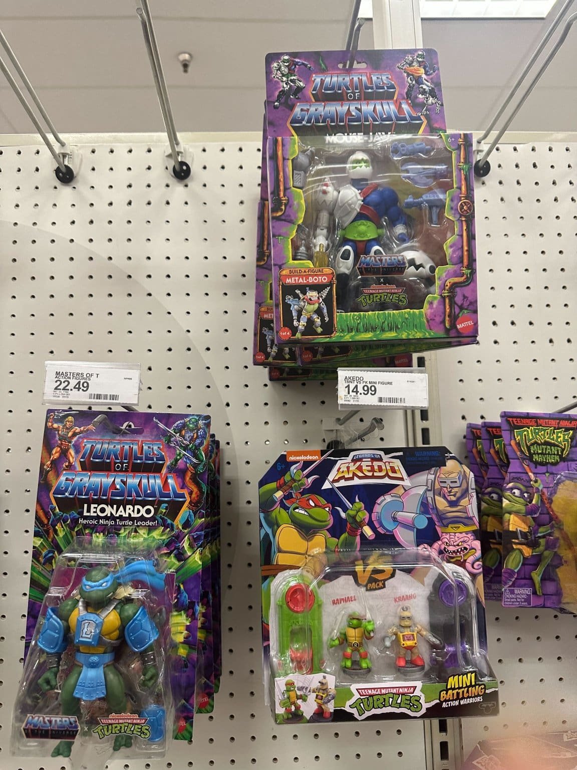 Turtles of Grayskull Wave 1 MOTU TMNT Crossover on Target