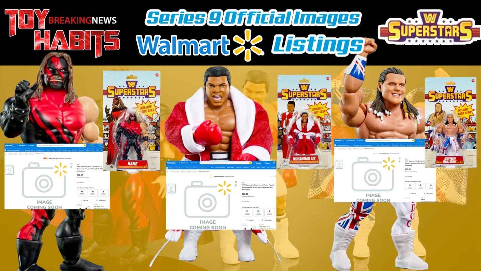 WWE Superstars Series 9 Official Images and Walmart Listings - Toy Habits