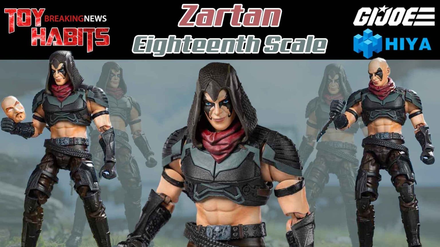 Zartan Eighteenth Scale GI Joe Figure Coming To HiyaToys - Toy Habits