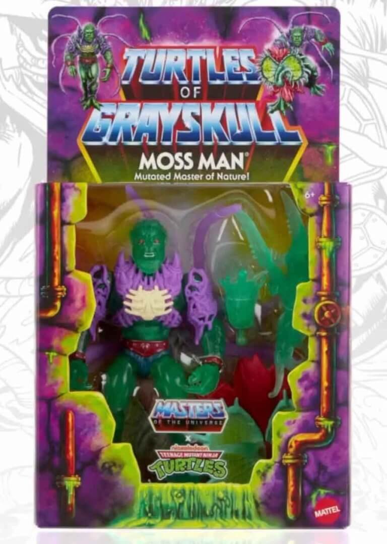 Mutated Moss Man Turtles of Grayskull Box Art Reveal - Toy Habits