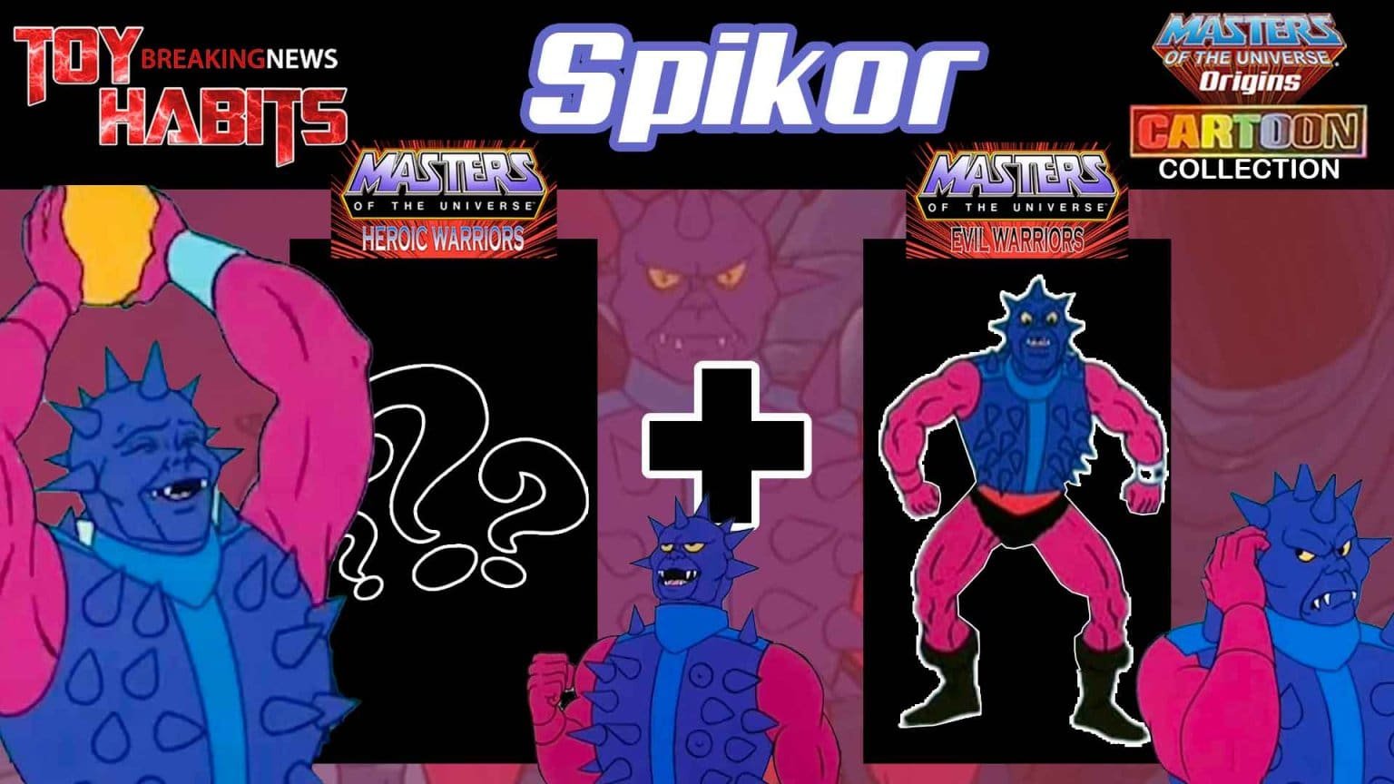 Spikor Coming To MOTU Origins Cartoon Collection - Toy Habits