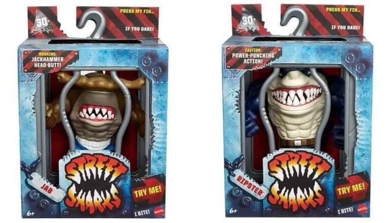 30th Anniversary Street Sharks by Mattel Reveal & Preorders