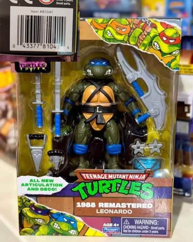 Classic Remastered 1988 TMNT Playmates Figures Revealed